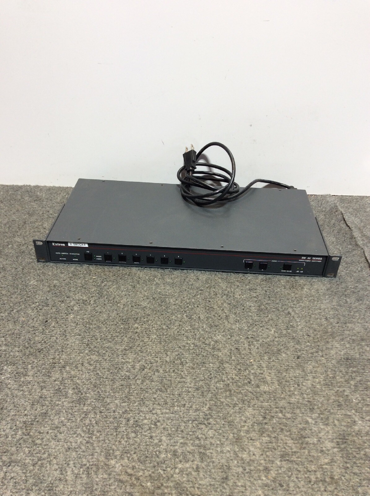 Used Extron SW AV Series Video/Audio Switcher W/ Rack Mounts | eBay
