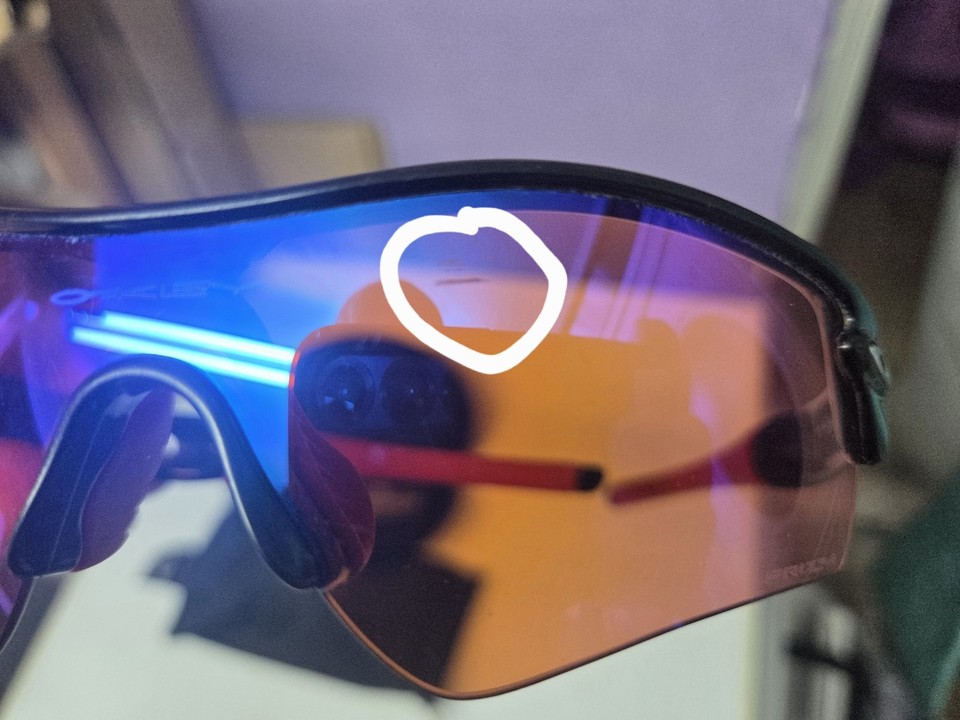 Oakley Radar Glasses with Prizm MTB Lense and Case with Clear Lense ...