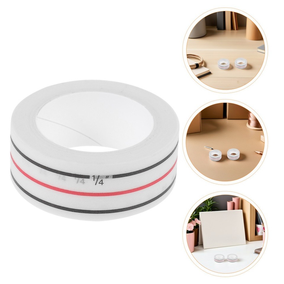 6pcs Diagonal Seam Tapes Roll - 1/4" Sewing Basting Tape For Stitching ...