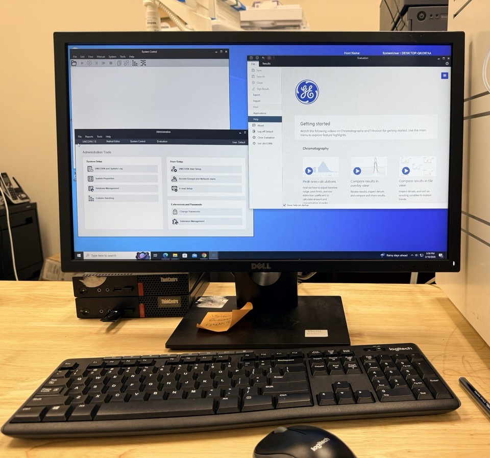 2020 Cytiva GE ÄKTA Avant 25 FPLC System + Unicorn Software 7.5 +PC+60d ...