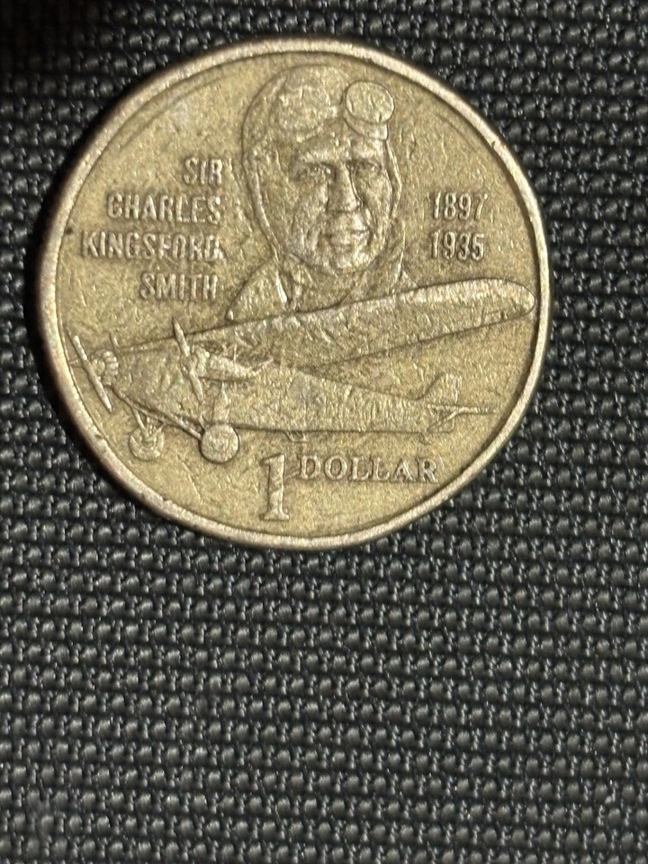 Rare Australian 1997 Sir Charles Kingsford Smith $1 Coin | eBay