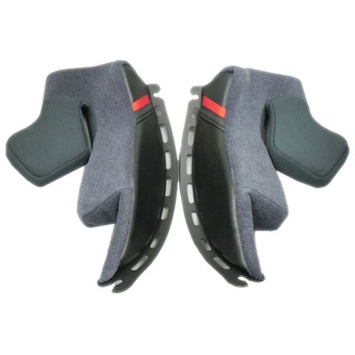 Shoei Type F Cheek Pads Grey For GT Air Motorcycle Motorbike Helmets | eBay