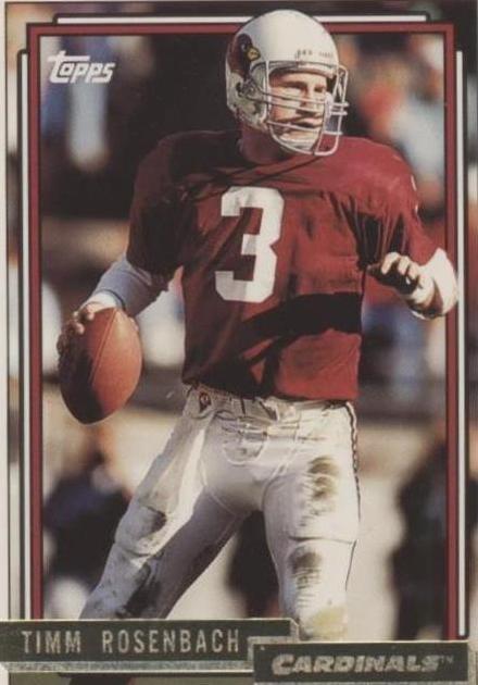 1992 Topps - Timm Rosenbach #718 Gold for sale online | eBay