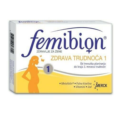 Merck - Femibion 1 - for the first trimester of pregnancy - 28 tablets