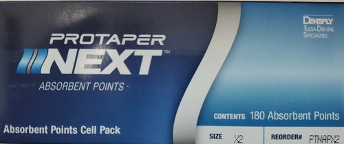 Protaper Next X2 Absorbent Paper Points Dentsply Tulsa Dental Root ...