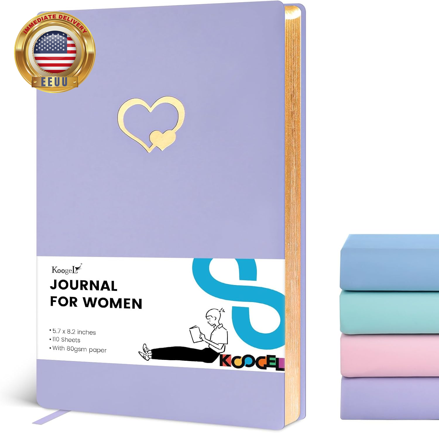 Cute Journal for Women, A5 Lined Journals for Writing 5.7"X8.2 ...