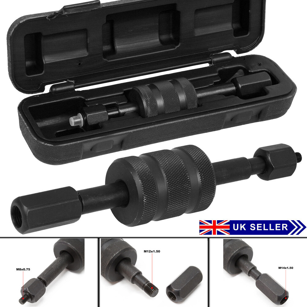 Diesel Rail Injector Puller Tool Extractor Remover M8 M12 M14 Thread ...