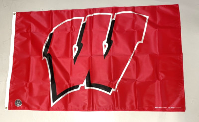 University of Wisconsin 3'X5' HOUSE BANNER FLAG -NEW made in USA | eBay