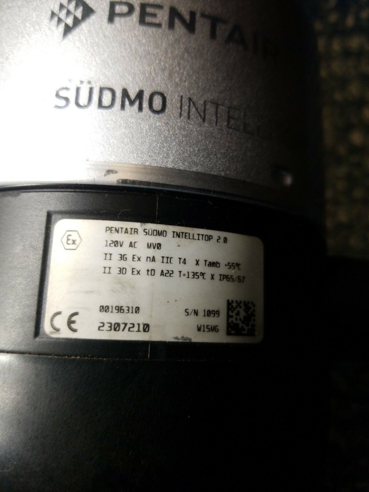 Pentair Sudmo Intellitop 2.0 Control Valve 2307210 100% working or ...