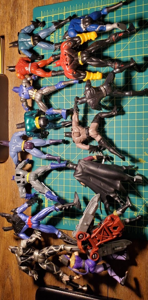 🤯HUGE BATMAN LOT (15) FIGURES 15 Figures trademarks are KENNER/DC ...