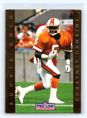1992 Pro Line Portraits Courtney Hawkins #27 Tampa Bay Buccaneers | eBay