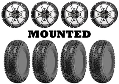 Kit 4 CST Lobo RC Tires 32x10-14 on Frontline 556 Machined Wheels 550 ...