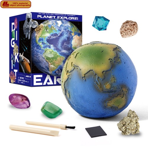 Planet Explore Dig Treasures Geological Solar System Earth Children Toy ...