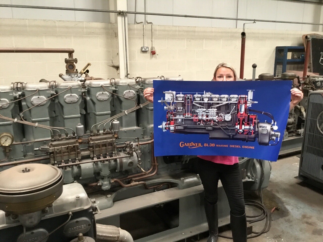 Gardner Engine - ERF - FODEN - GARDNER 8L3B Marine diesel Engine | eBay UK