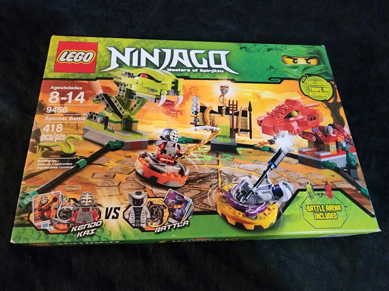 LEGO NINJAGO: Spinner Battle Arena (9456) for sale online | eBay