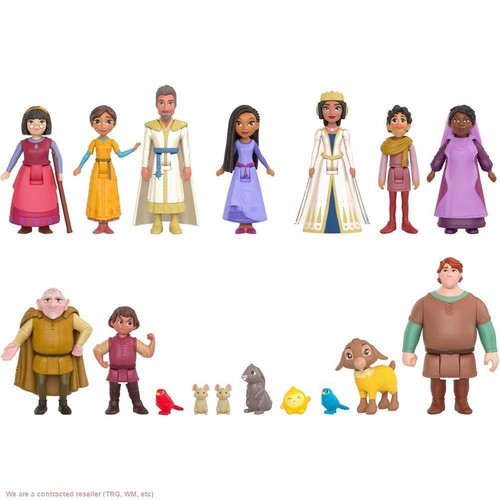Disney Wish Kingdom of Rosas Character Small Doll Set | eBay