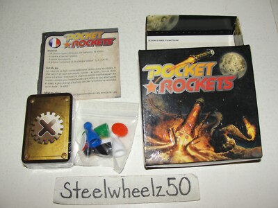 Pocket Rockets Card Game 2009 Asmodee 1st Edition Sealed Contents KG17 ...