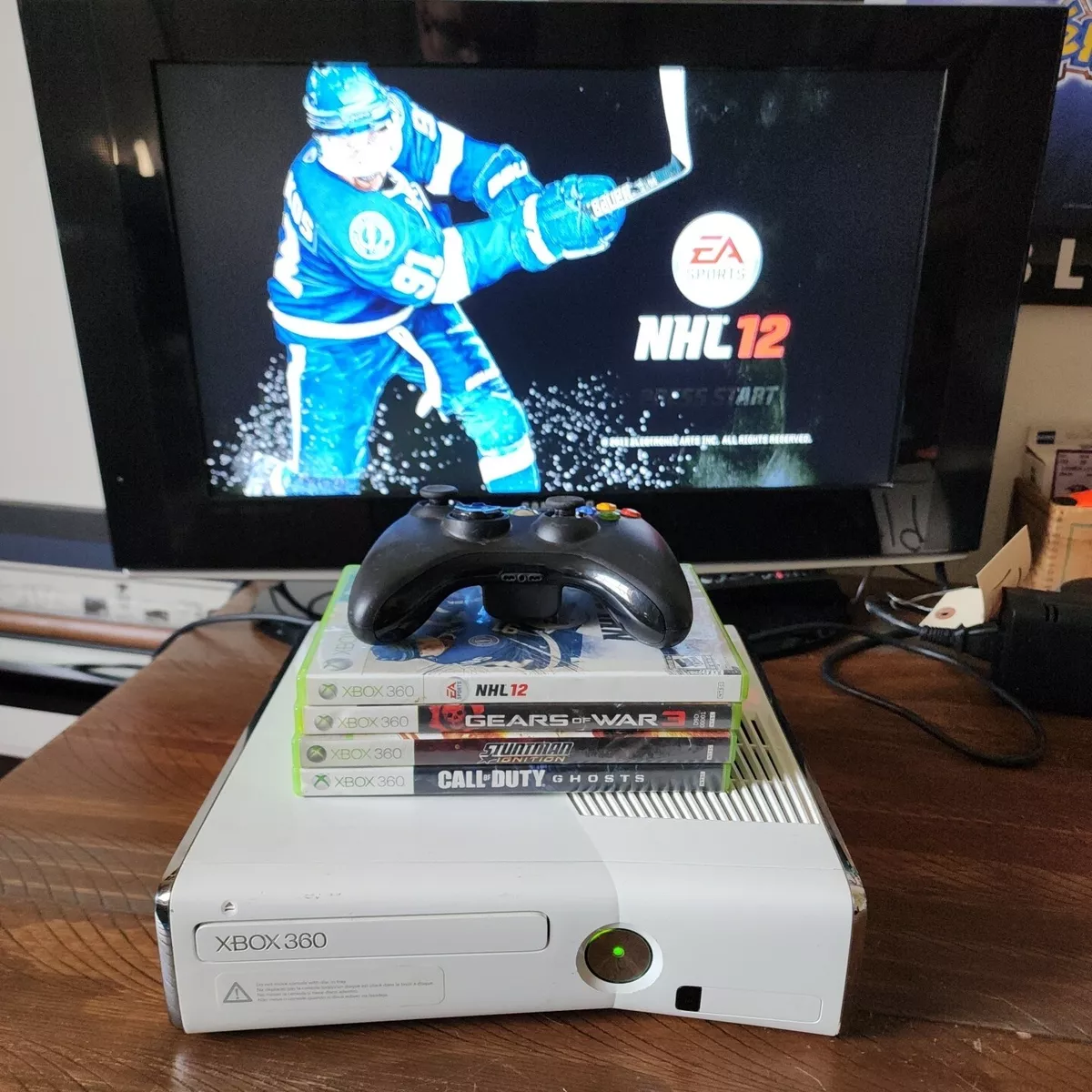 Xbox 360 Slim 4gb White