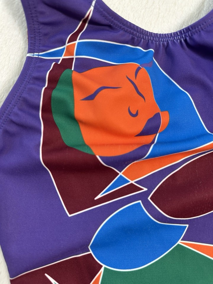 Katelyn Ohashi GK ELITE Gymnastics UCLA Leotard Purple UCLA Mesh BACK ...