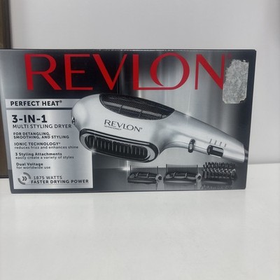 REVLON PERFECT HEAT 3-IN-1 Multi Styling Dryer | eBay