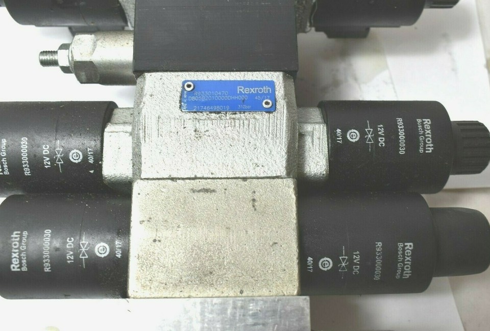 Rexroth Hydraulic Control Valve ED Assembly 00078 HEIL R933000030 ...