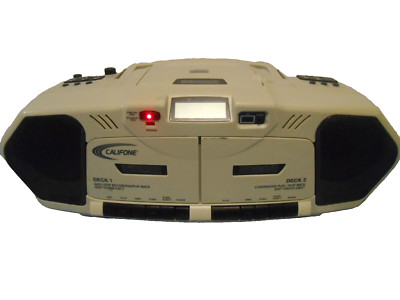 Califone 2395AV-02 Multimedia Player AM/FM CD Cassette Boombox | eBay