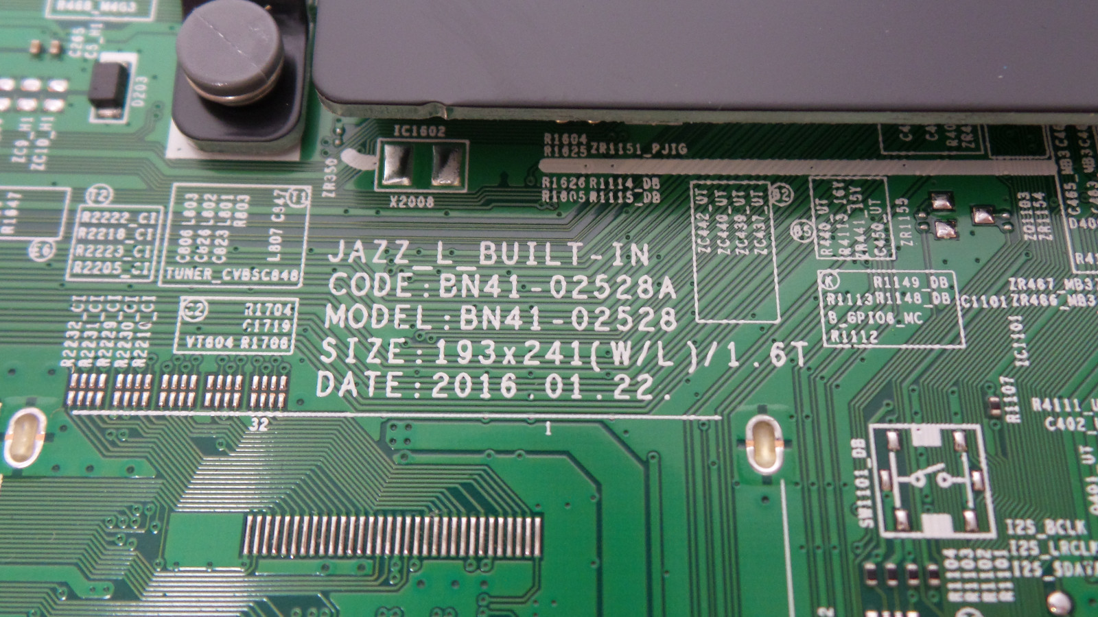 Samsung UN55KU7500FXZA TV Main Board BN97-10970A / BN94-10790A / BN41 ...