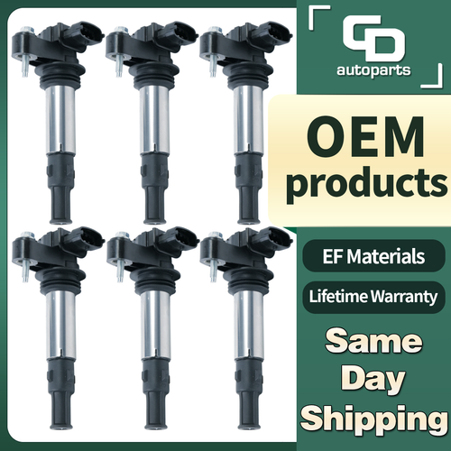 UF375 6 X Ignition Coils for Cadillac SRX CTS STS GMC Acadia Allure 2 ...