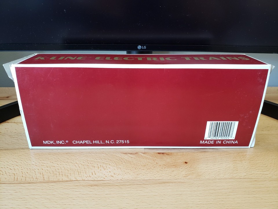 K-Line Box Car Christmas Seasons Greetings KCC Collectors Club O Scale ...