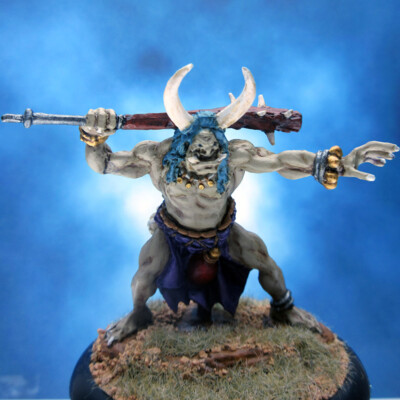 Painted Reaper BONES Miniature Large Ogre | eBay