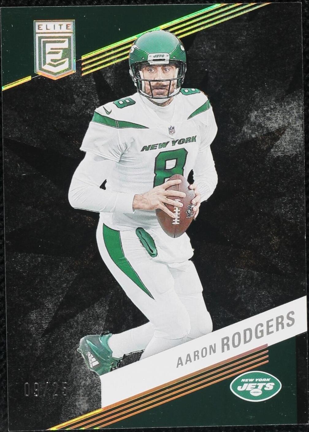 2023 Panini Donruss Elite - Aaron Rodgers #4 Black /25 for sale online ...