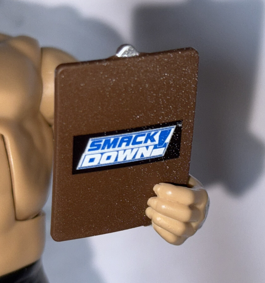 WWE Rare Smackdown Wrestlemania 21 Contract Accessory Mattel Figure ...