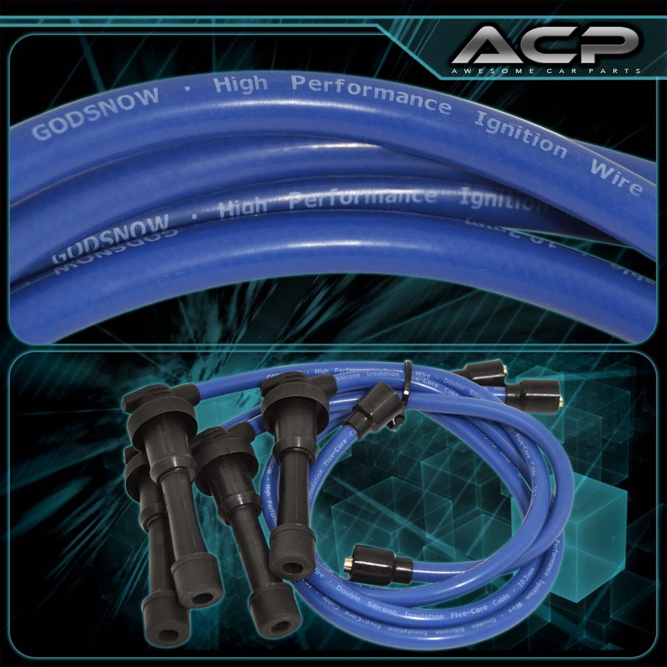 For 95-99 Eclipse GSX GST 2.0L 4G63 Turbo JDM Ignition Spark Plug Wire ...