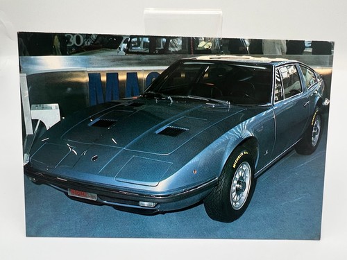 MASERATI INDY Super car card Japanese Vintage Rare F/S | eBay