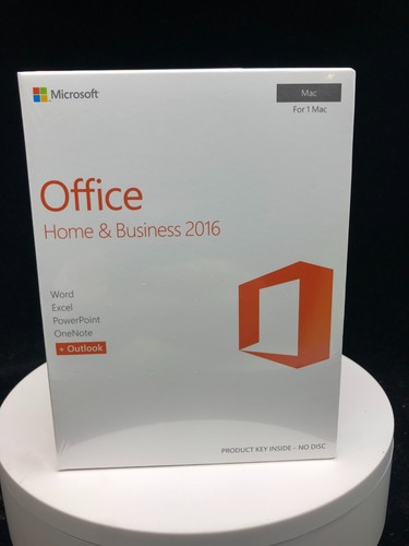Brand New Microsoft Office Home & Business 2016 Mac Product Key Card ...