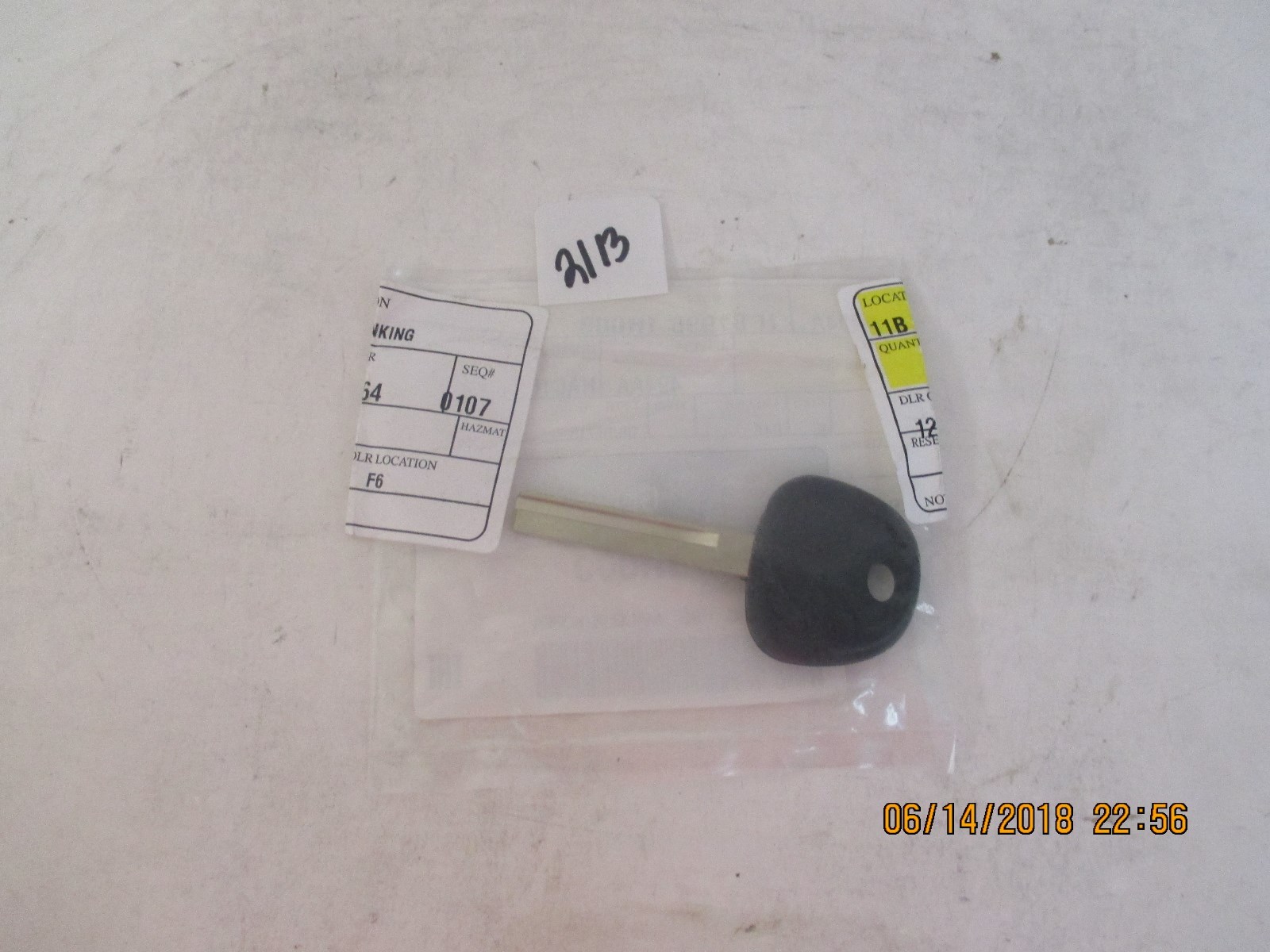 20114-14 Hyundai Accent Veloster Uncut Key Blank 81996-1R000 | eBay