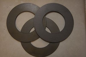 Excavator Bucket Shim Cat Hitachi Komatsu 80mmOD x 45mmID x 3mm Thick ...