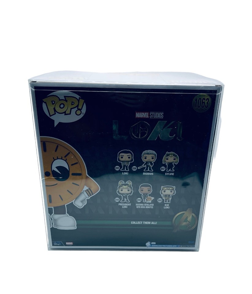 NEW WIDE 10 Inch Funko POP! PROTECTOR 0.50mm Fits Miss Minutes/Glaceon ...