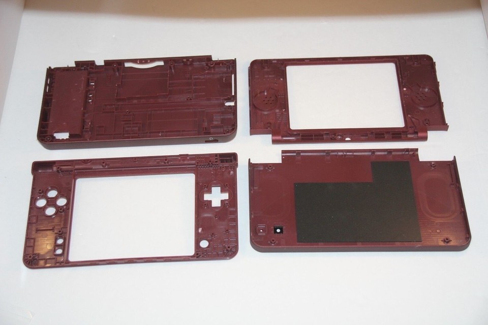 Original Nintendo DSi XL Housing Shell Case Replacement Red NDSiXL ...