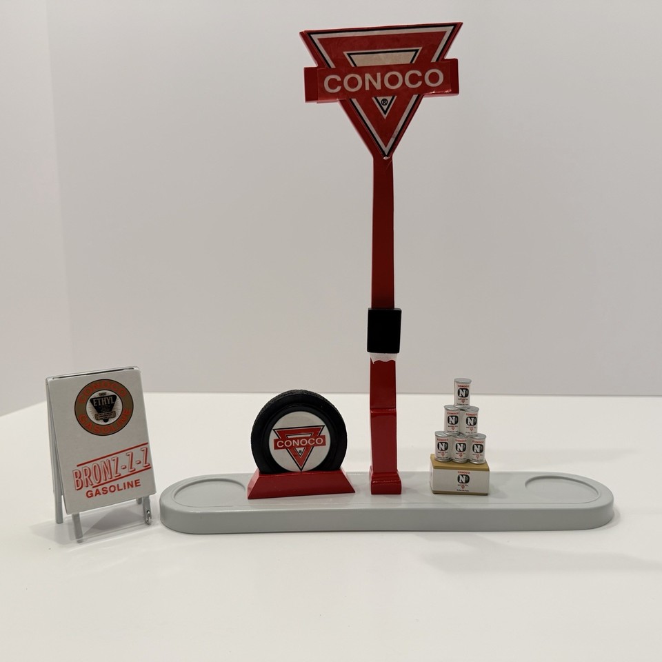 CONOCO 1930’s Gas Pump Display Crown Premiums | eBay