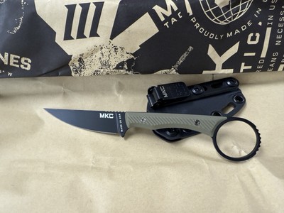 MKC Tactical Mini Wargoat Montana Knife Company BLK/COY *NEW* | eBay