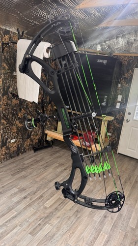 2025 PSE Mach 35 S2 RH 78lb Black Hunting Bow New | eBay