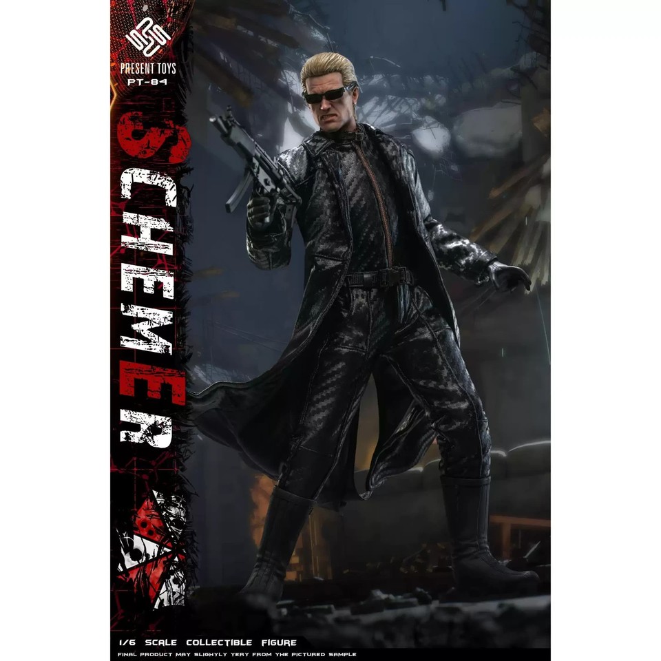 PRESENT TOYS PT-sp84 1/6 Resident Zombie Evil Crisis Schemer Wesker ...