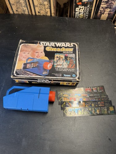 Vtg Star Wars Give A Show Projector Complete W/ Box 1980 Kenner Clean ...
