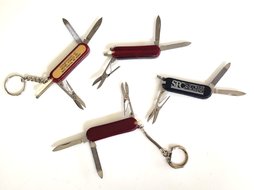 Vintage Lot of 4 China Multi Tool Folding Pocket Knife Plastic 2-5/16 ...