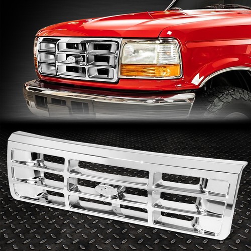 FOR 92-97 FORD F SUPER DUTY BRONCO F150-F350 F53 F59 FRONT BUMPER ...