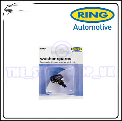 Ring Twin Outlet Triangle Shape Washer Jet and Nut RWJ4 | eBay