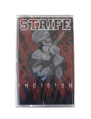 Strife - Incision Cassette Tape SEALED Limited Edition Red Color | eBay