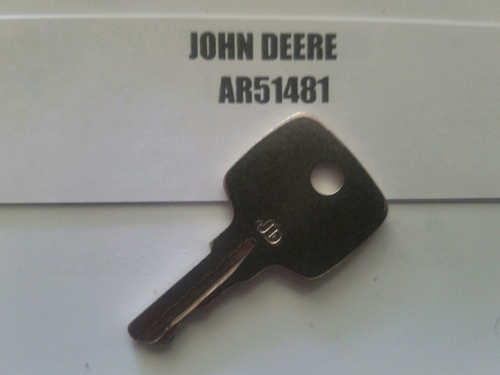 1 John Deere Ignition Key Equipment Ignition Key AR51481 FAST SHIPPING ...