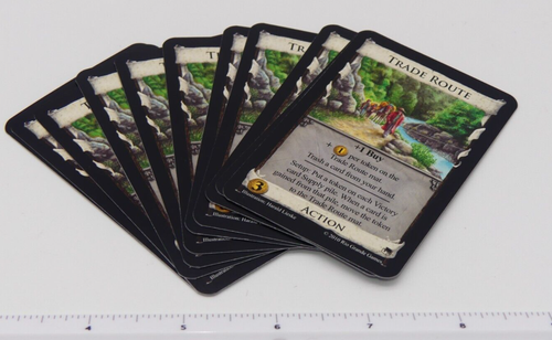 2010 Dominion Prosperity 1st Board Game Lot 11 Trade Route Cards Parts ...